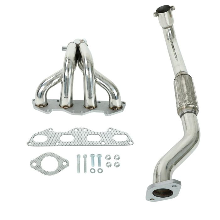 1995-1999 Mitsubishi Eclipse 2G 420A 2.0L NA Stainless Exhaust Header ...