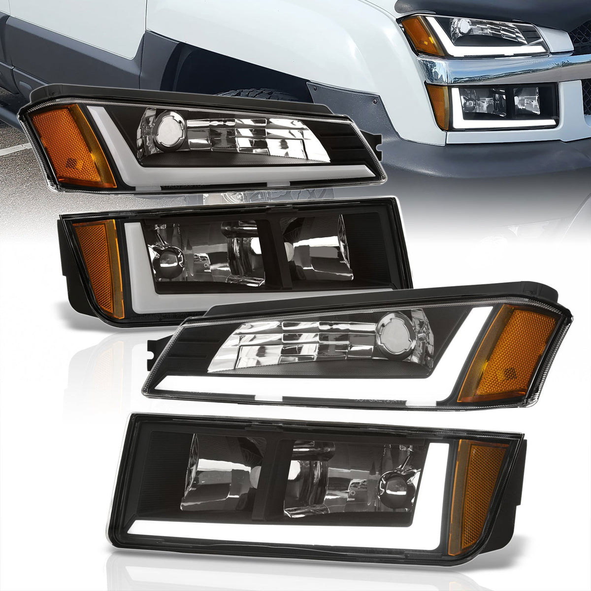 Chevrolet Avalanche (Plastic Body Cladding Models Only) 2002-2006 LED ...