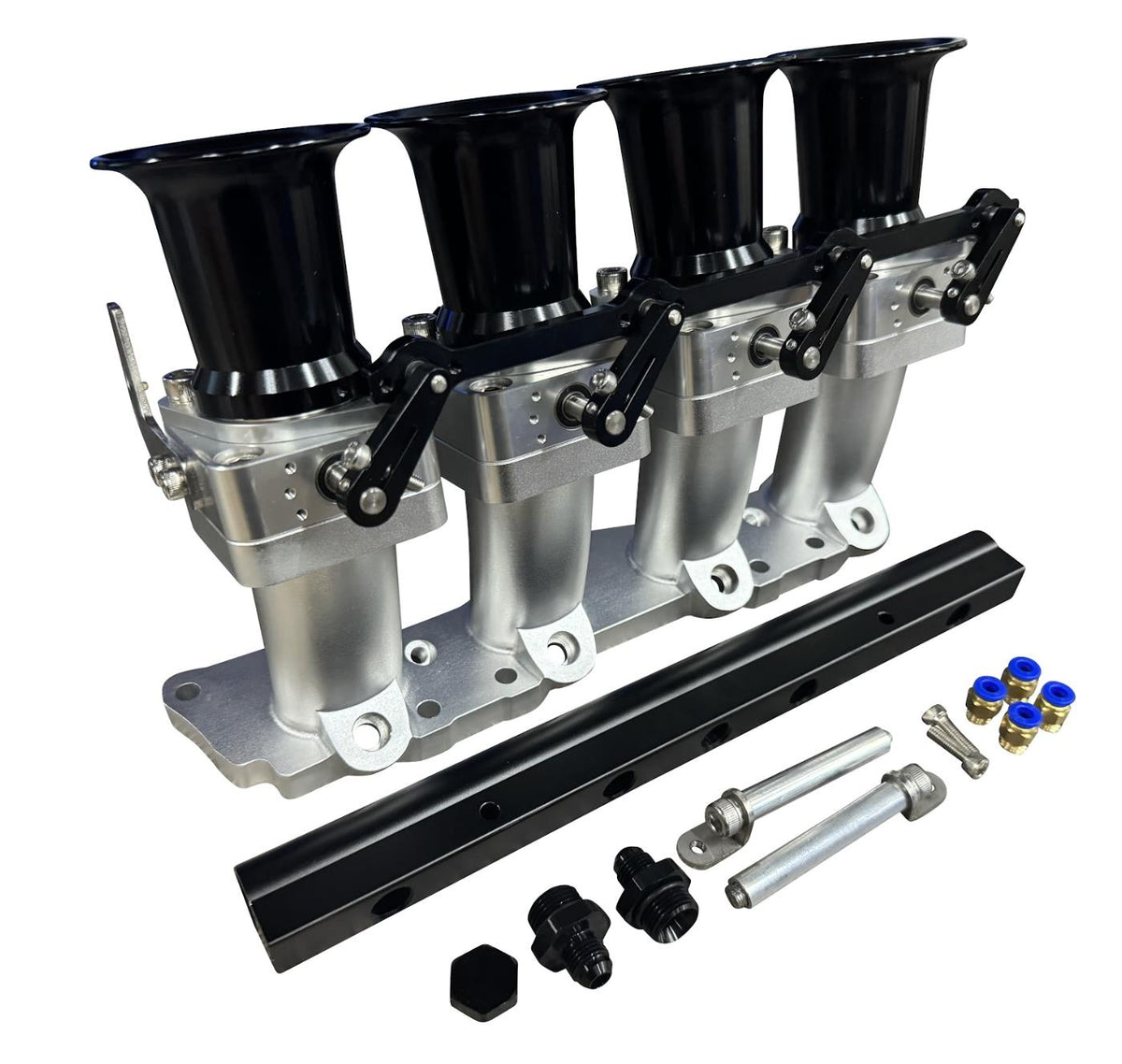 D Series D16 Billet 45mm ITB Intake Manifold Individual Throttle Bodie ...