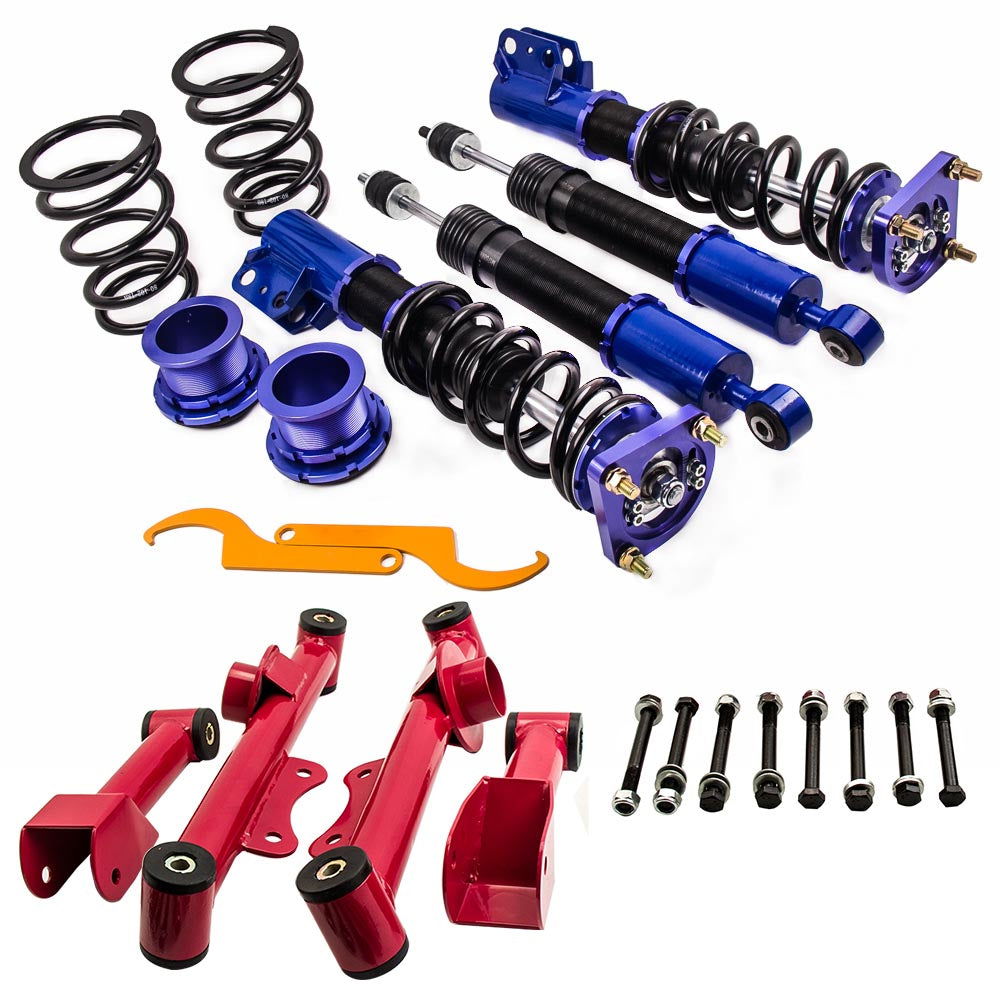 Ford Mustang 4th 94-04 Adj. Height + Control Arm Racing Coilovers Kits ...